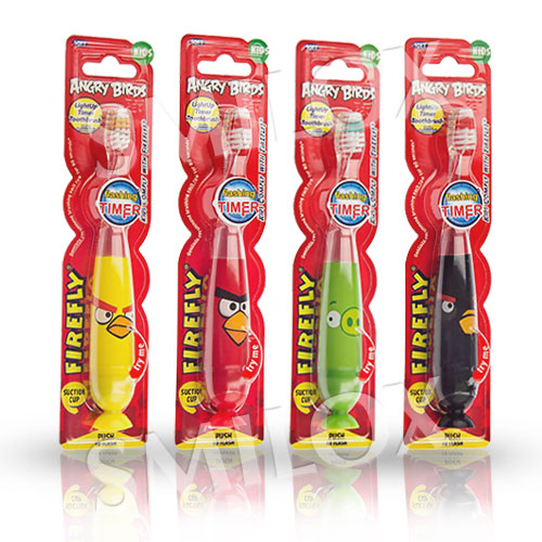Dr. Fresh | Firefly Angry Birds Light Up Timer Toothbrush at Smilox.com