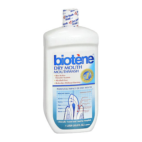 Biotene | 33.8oz Dry Mouth Oral Rinse from Smilox.com
