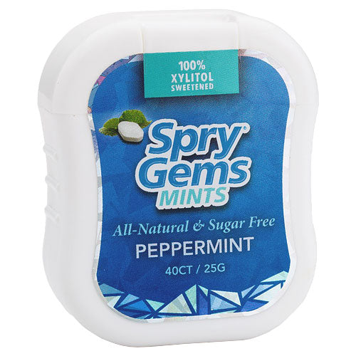Spry Gems Natural Xylitol Mints from Smilox.com