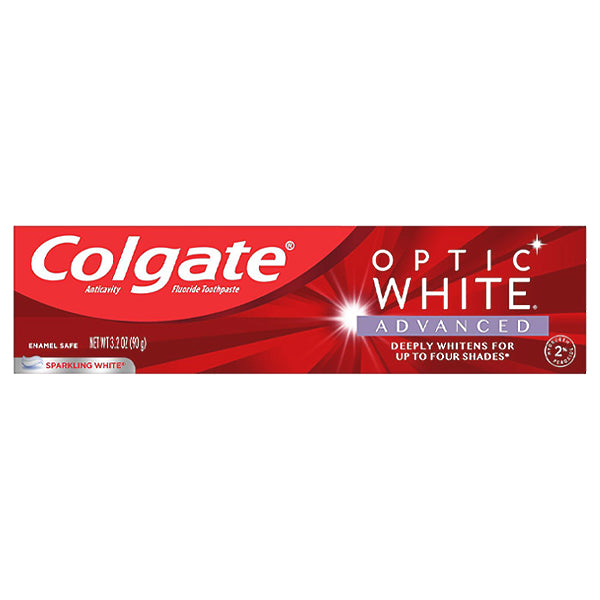 Colgate Optic White Advanced | Anticavity Fluoride Toothpaste from ...