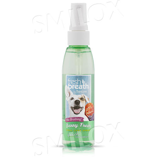 TropiClean Fresh Breath Oral Care Spray - Berry Fresh from Smilox.com